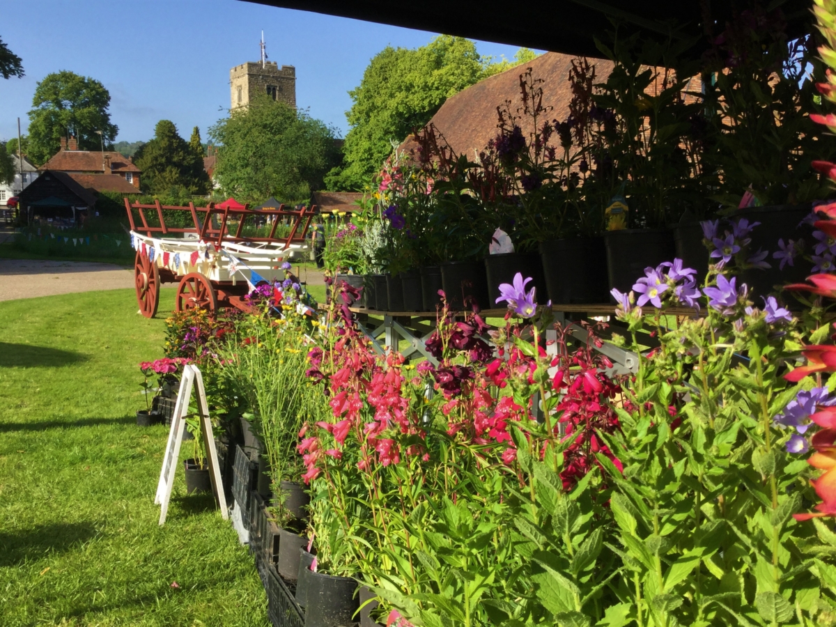 Visit the Mid-Winter Market at the Tithe Barn in Lenham, Kent